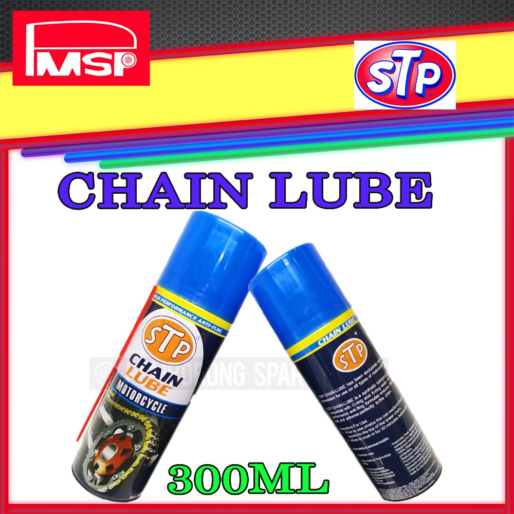 STP CHAIN LUBE SPRAY MINYAK RANTAI 300 ML | Shopee Malaysia