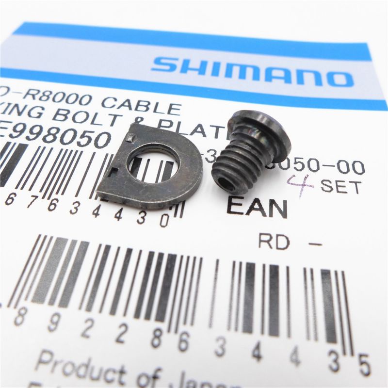 Shimano Ultegra RD-R8000 Cable Fixing Bolt & Plate Y3E998050 | Shopee ...