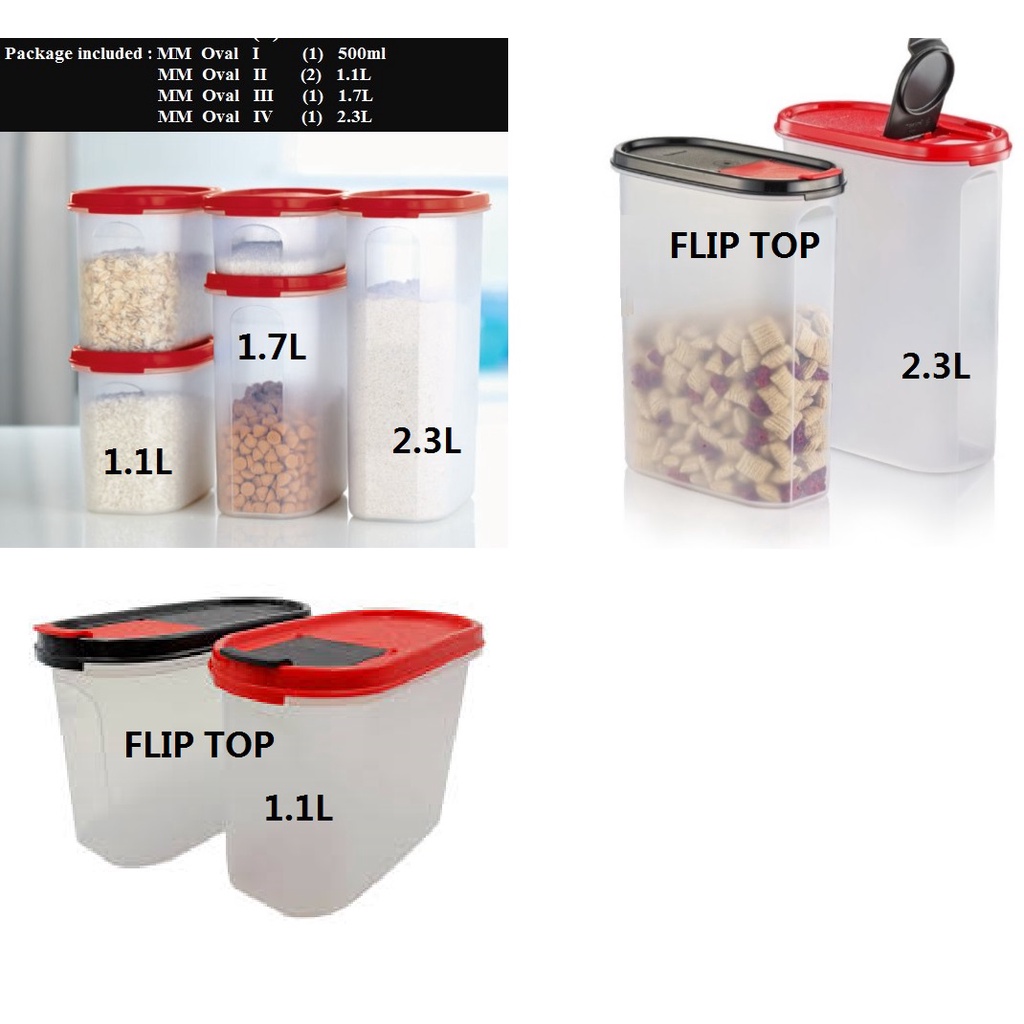 Tupperware m oval/modualr mate/ I / II / III / IV / MODULARMATE ...