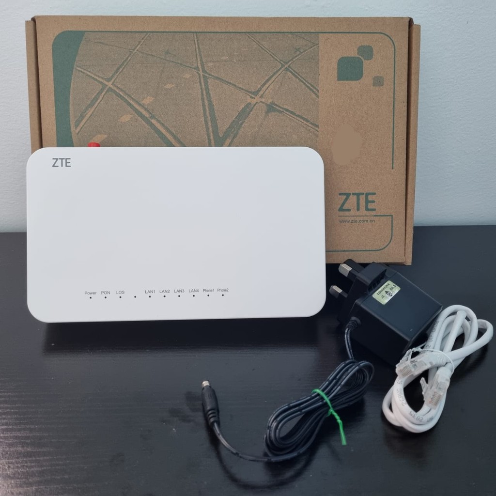 ***USED*** UONU ZTE GPON ONT ZXHN F620 FOR UNIFI MODEM | Shopee Malaysia