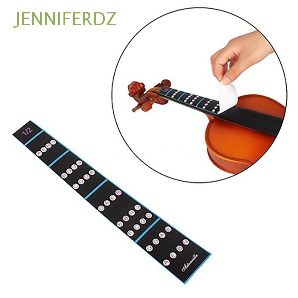 JENNIFERDZ 1/8 Violin Sticker 3/4 Scale stickers Fiddle Finger Label ...