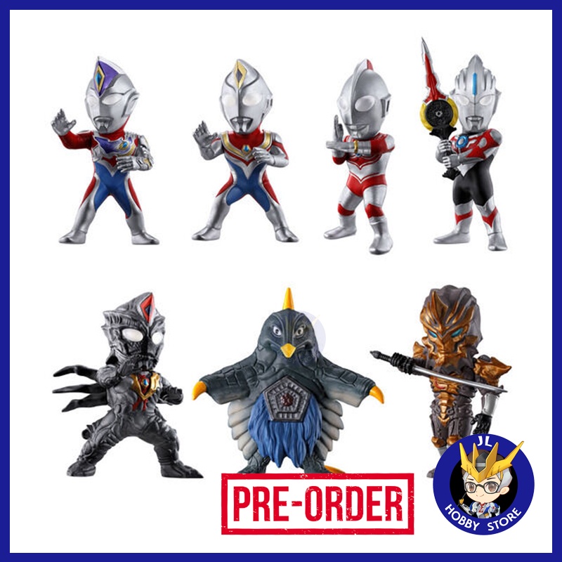 [READY STOCK] BANDAI Converge Motion Ultraman 3 Shokugan figure ...