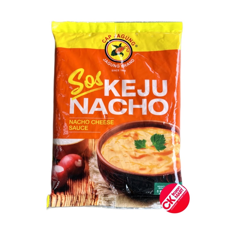 Sos Keju Nacho Cap Jagung 1Kg/Jagung Brand Nacho Cheese Sauce 1Kg ...