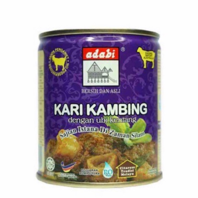 Adabi Kari Kambing 280gram HALAL | Shopee Malaysia