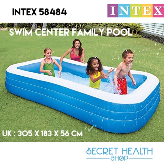 Intex 5848484 Family Swimming Pool / Swim Center Family Pool 999 Ltr ...