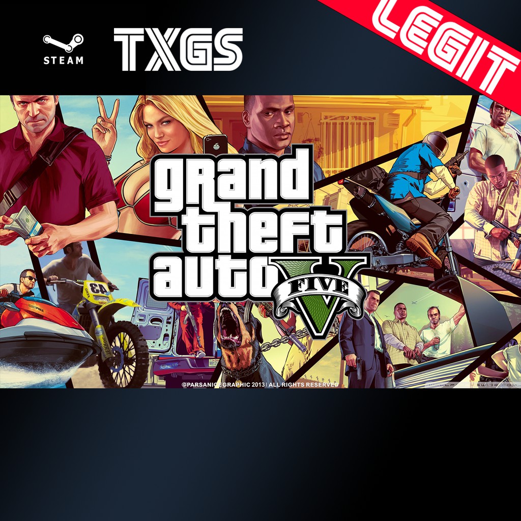 Grand Theft Auto V (Steam PC Original Game) | Shopee Malaysia