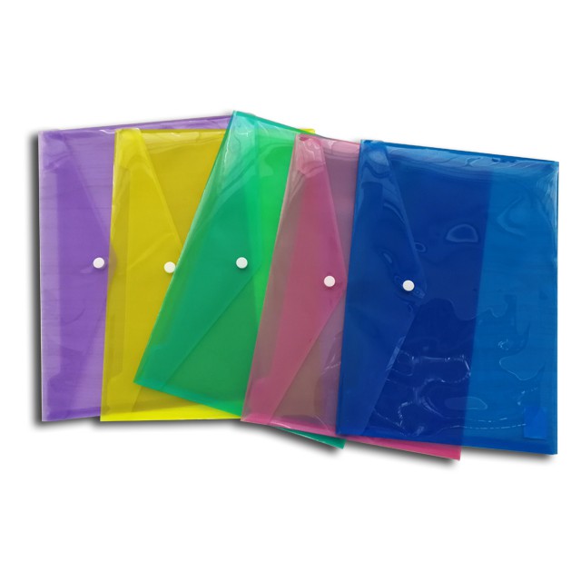 A4 Button File, A4 Folder, Pocket File (12 pcs / set) | Shopee Malaysia