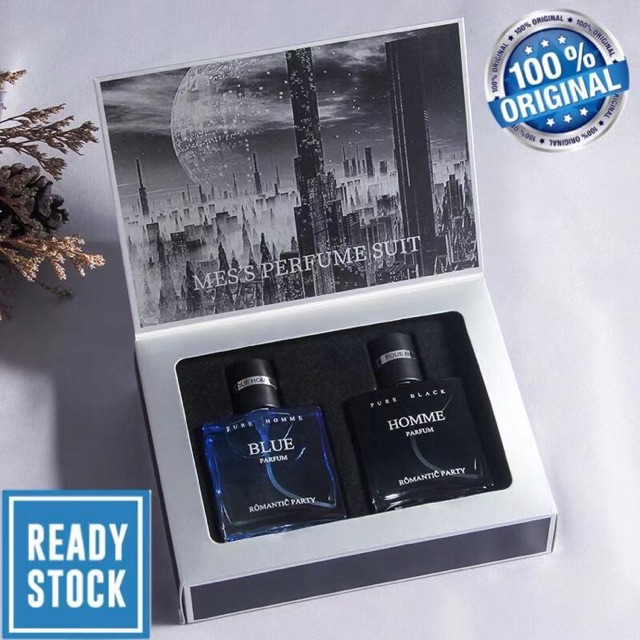 Jean Miss Pure Homme Perfume Suit Set Spray Perfume For Men / Minyak ...