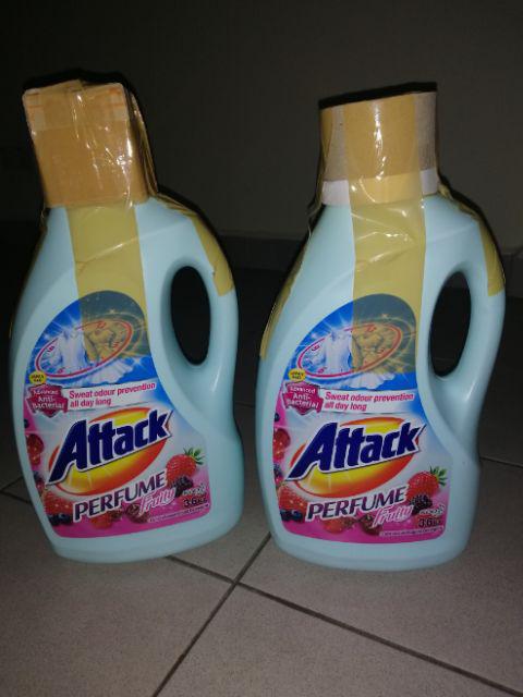 Attack Liquid Detergent 3.6kg - 4kg ( 1 unit ) ( BUY 2 FREE 1 x ...