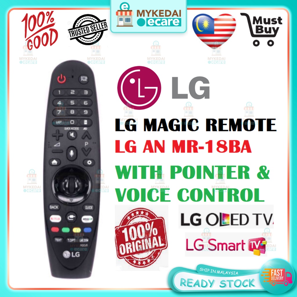 LG AN MR18BA LG Magic Remote Control AN-MR18BA | Shopee Malaysia