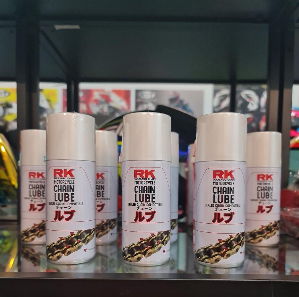 RK Pembersih rantai motor RK TAKASAGO Chain Lube Clener OIL SPRAY ...