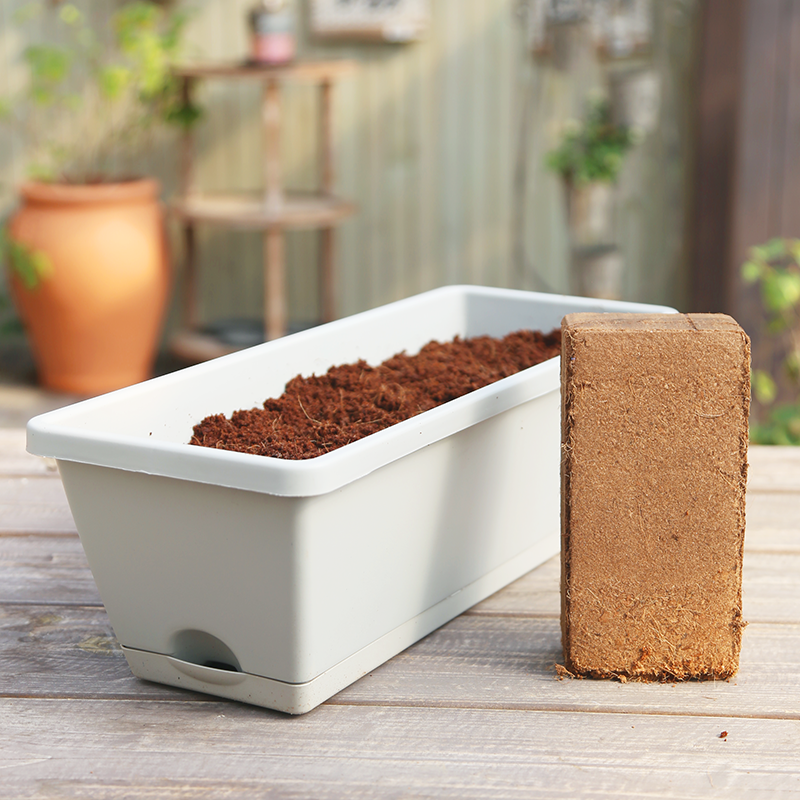 Coconut brick cultivation matrix Coconut Bran brick fertilizer multi ...