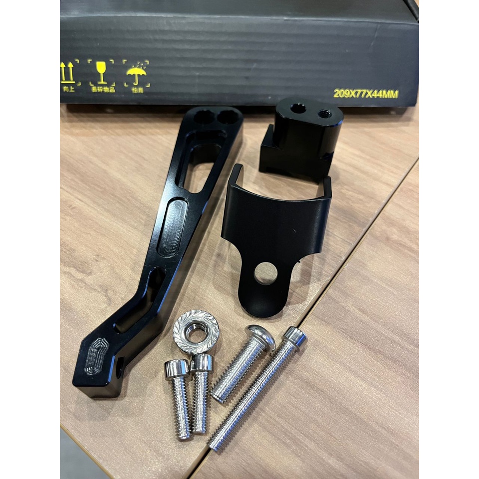 STEERING DAMPER BRACKET Y15 V1 V2 EXCITER 155 BREKET DAMPER Y15ZR READY ...