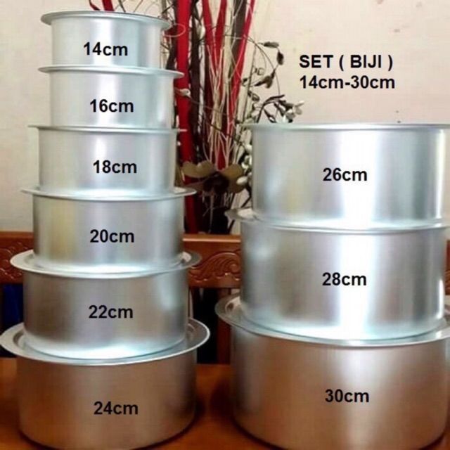 PERIUK CAP BUAYA LOOSE SIZE 14CM-30Cm | Shopee Malaysia