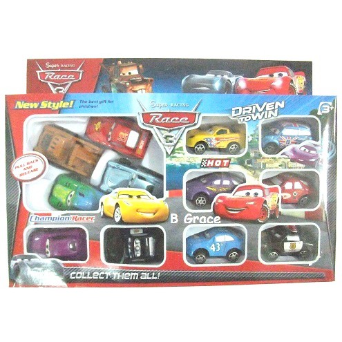 Mini Car Super Racing Race Pull Back Toy | Shopee Malaysia