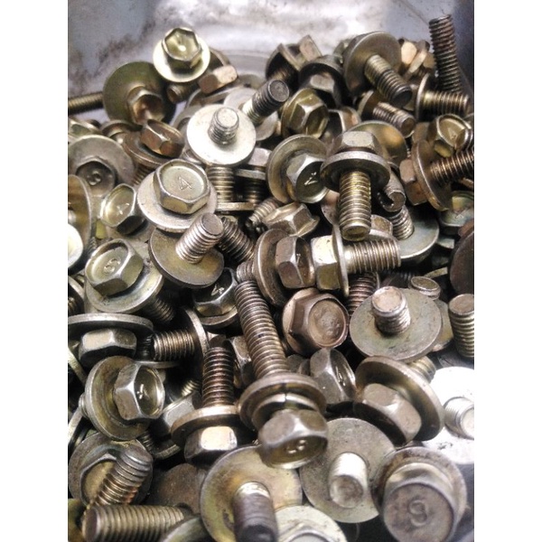 skru/screw 10, 12 ,14 > 50pcs gred A++ (original Japan haftcut)free ...