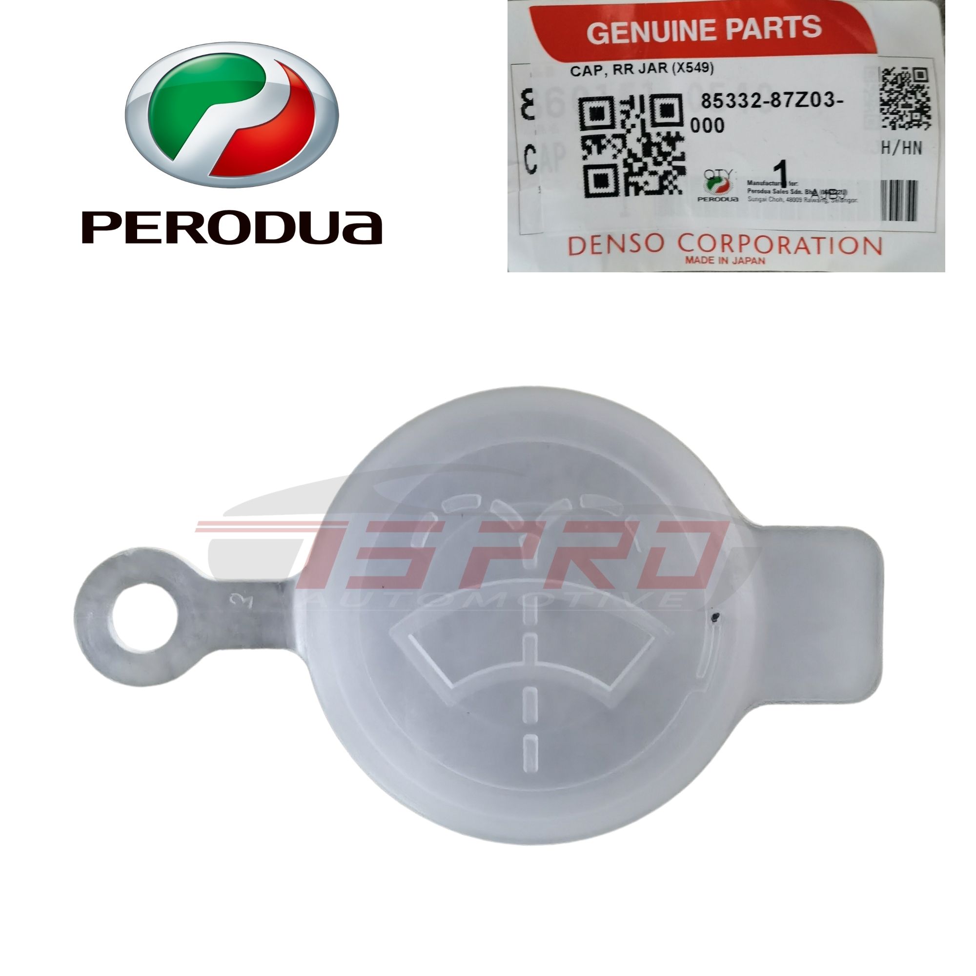 Perodua genuine wiper tank cap 85332-87z03-000 - perodua axia viva ...