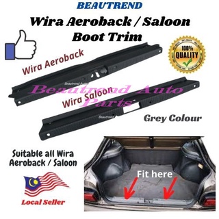 Proton Wira Rear Panel Cover Boot Trim Center Rear Bonet Cover Lock ...