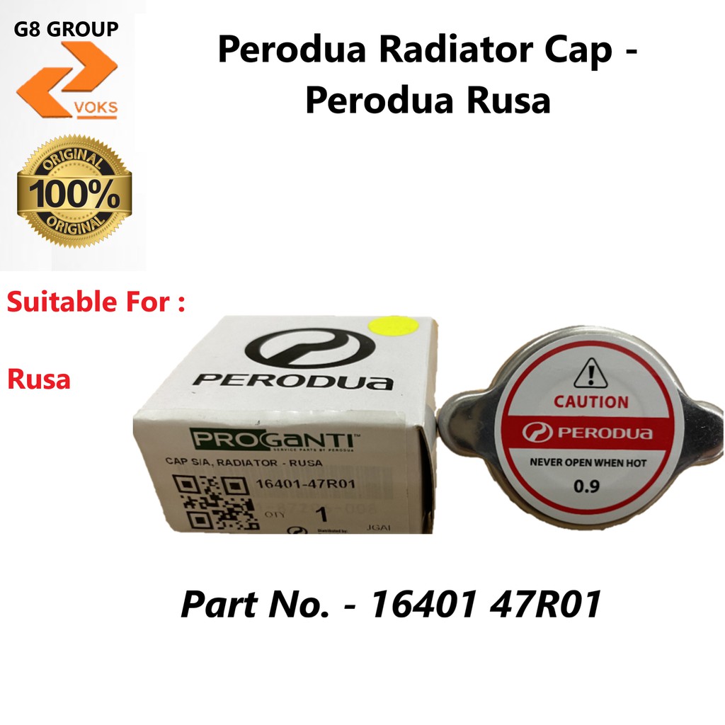 Perodua Radiator Cap - Perodua Rusa ( 16401 47R01 ) | Shopee Malaysia