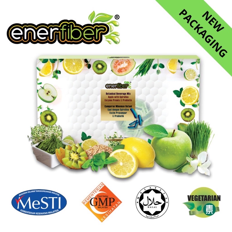 ENERFIBER-(1box30sachet) | Shopee Malaysia