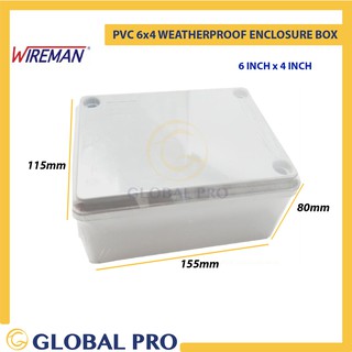 PVC Multipurpose Waterproof / Weatherproof Electronic Project Enclosure ...
