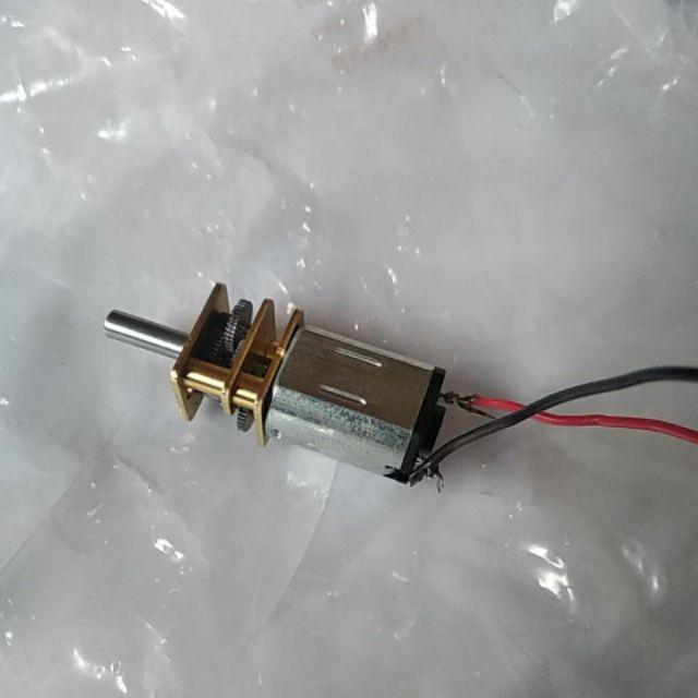 Arduino N20 Mini DC Motor With Gear Head - 30, 60, 100RPM DC12V ...