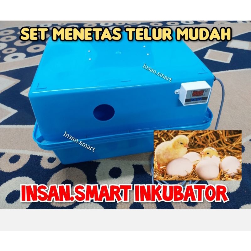 INKUBATOR/INCUBATOR/SET MESIN PENETASAN TELUR MANUAL(100% handmade ...