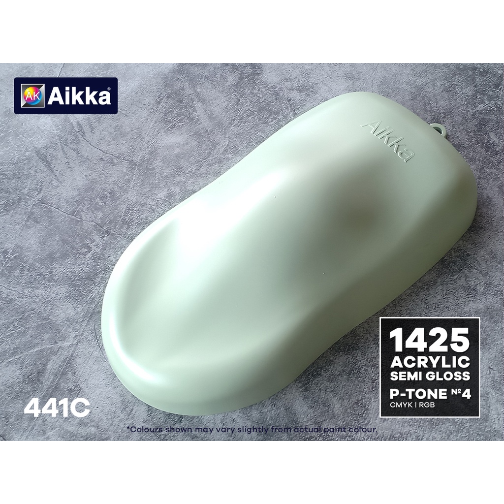 AIKKA Paint PANTONE Colour 441C / 1425 ACRYLIC SEMI GLOSS PAINT ...