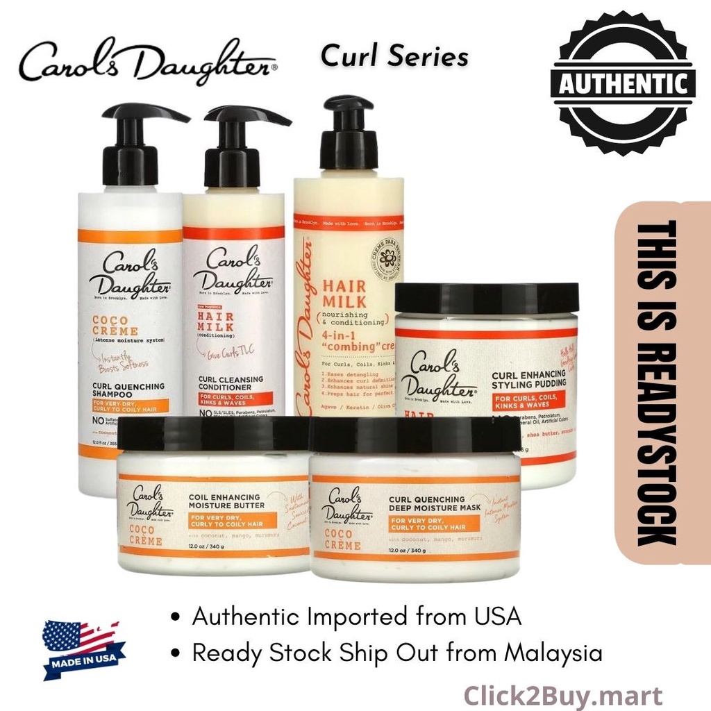 [Ready Stock] Carol's Daughter Curl Shampoo | Conditioner | Leave In ...
