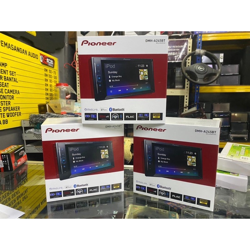 pioneer dmh-A245bt(NEW MODEL 2021) | Shopee Malaysia