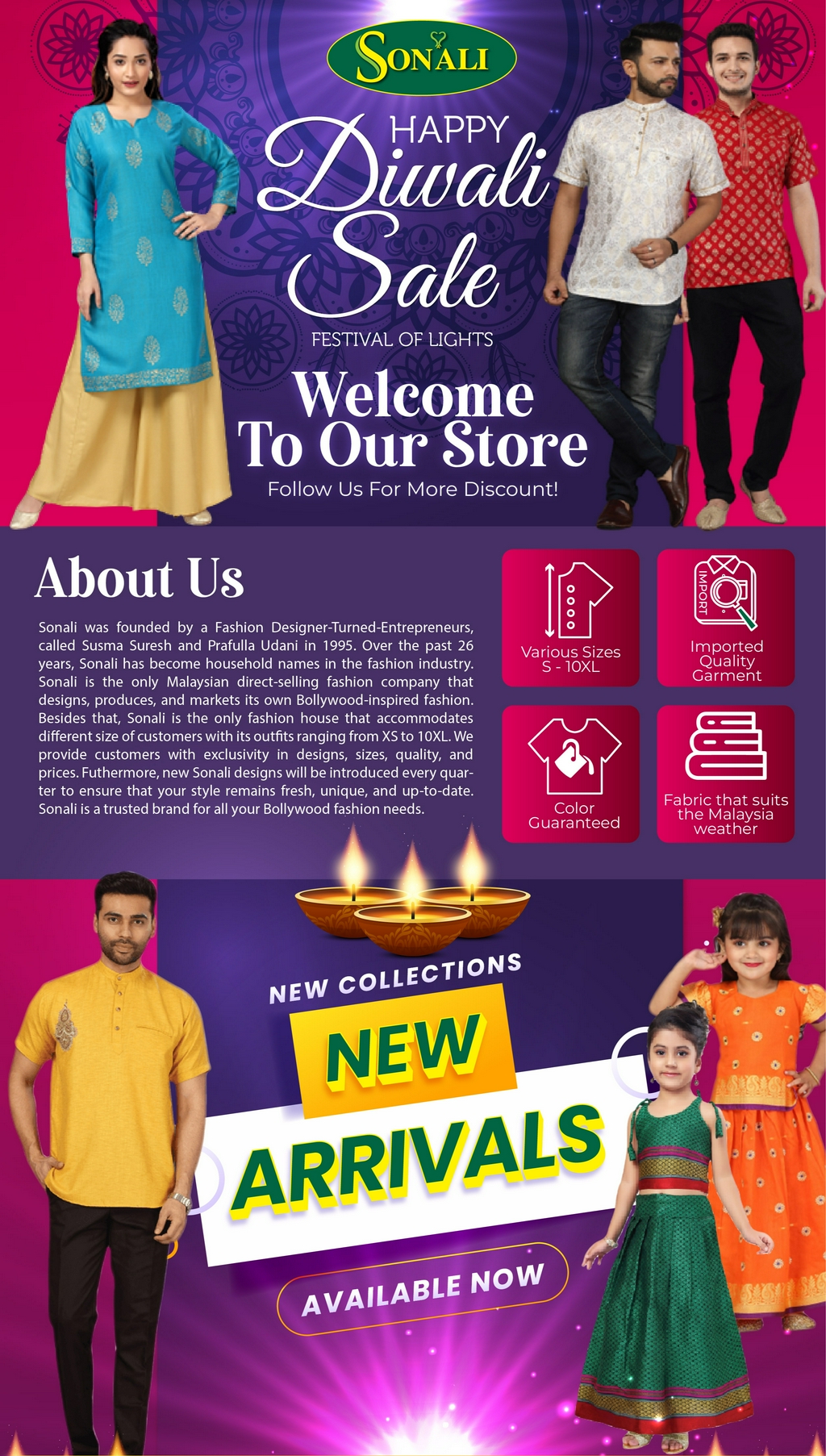 SONALI, Online Shop | Shopee Malaysia