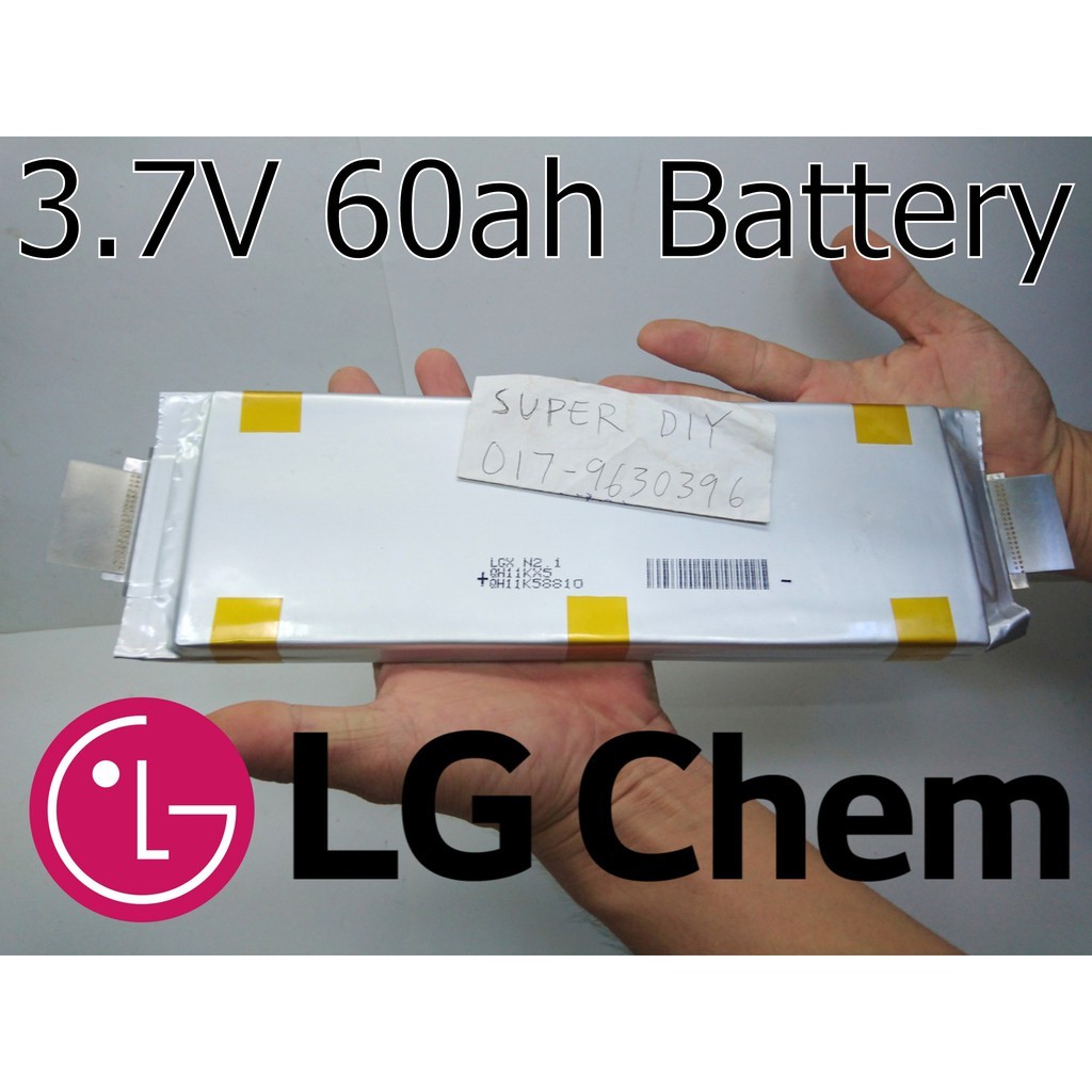 Original new lg chem korea 3.7v 4.2v 60ah lithium ion lipo li-ion bmw ...