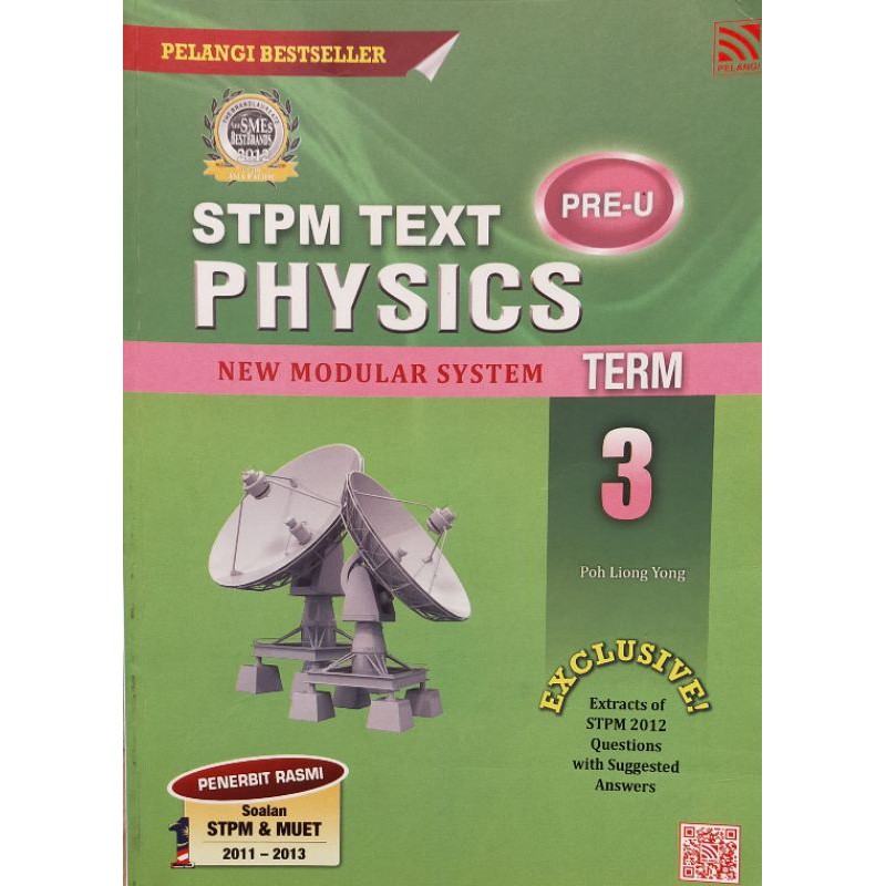 STPM Text Physics Term 3 Pre-U (Pelangi) | Shopee Malaysia