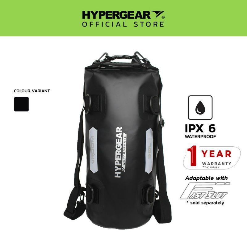 [ORIGINAL] Hypergear Dry Bag Vroom (30L) (Waterproof Bag / Heavy Duty ...
