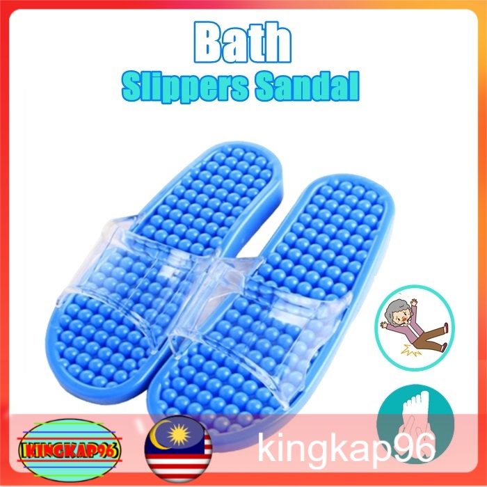 READY STOCK!!! Anti Slip Bath Slippers Sandal Toilet Sandals Leg ...