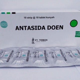 Antasida DOEN Medicine Tablets For Ulcer, Gastric Acid, Bloating ...
