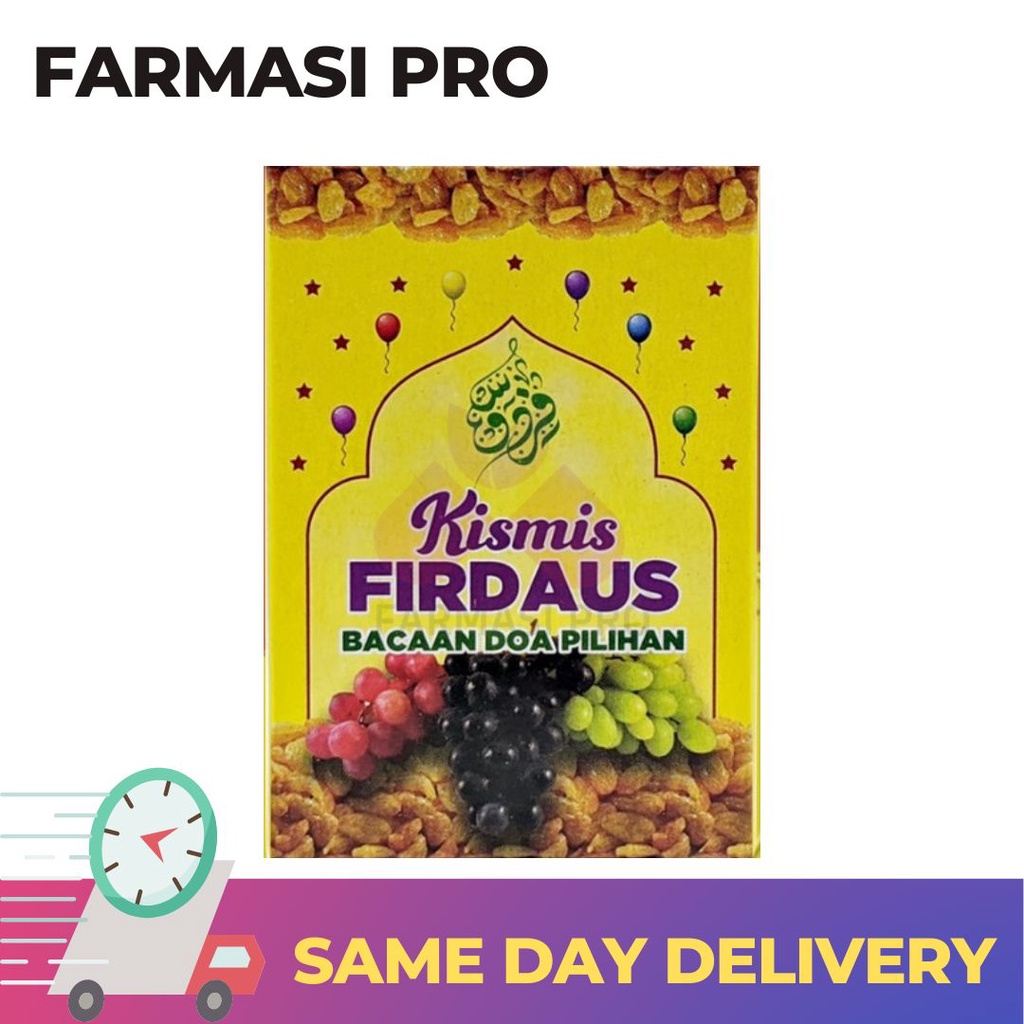 (READY STOCK) Kismis Firdaus 30g (exp:12/25) | Shopee Malaysia