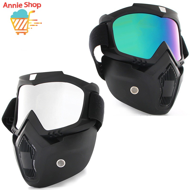 ANNIE Stylish Paintball War Game Protection Face Mask Shield | Shopee ...
