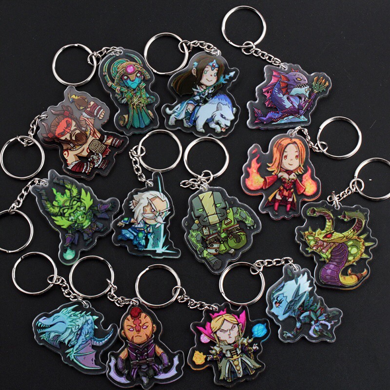 DOTA 2 Keychain 50 Designs Dota 2 Hero | Shopee Malaysia