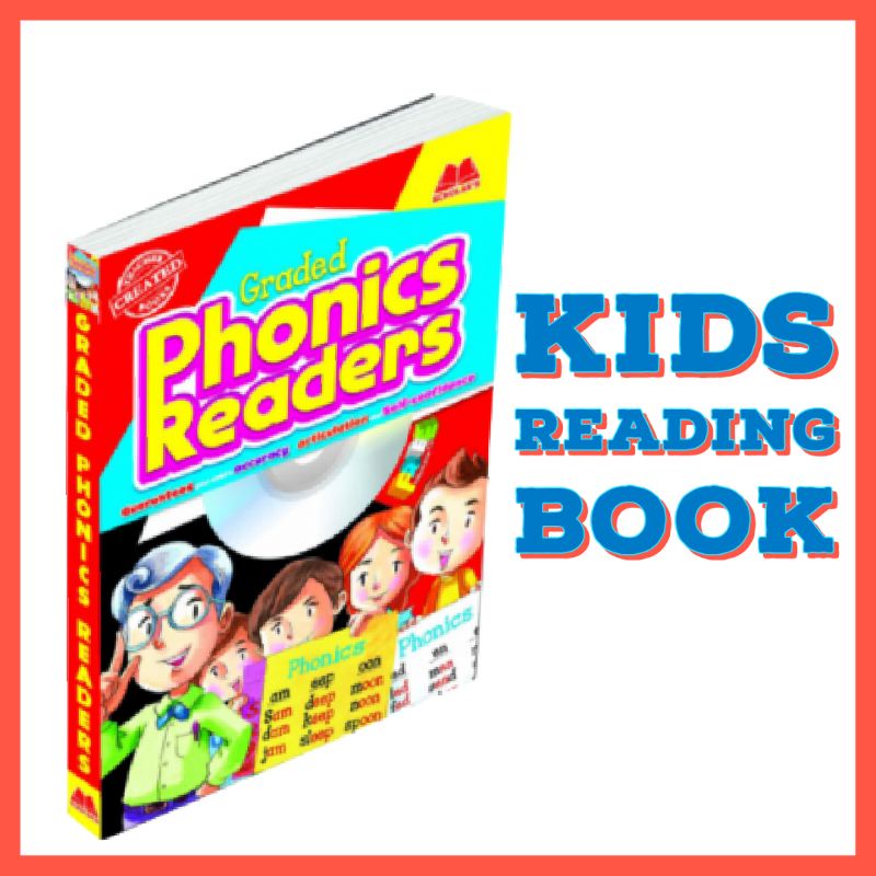 Graded Phonics Readers/ English Reading Book For Kids/ Kids English ...