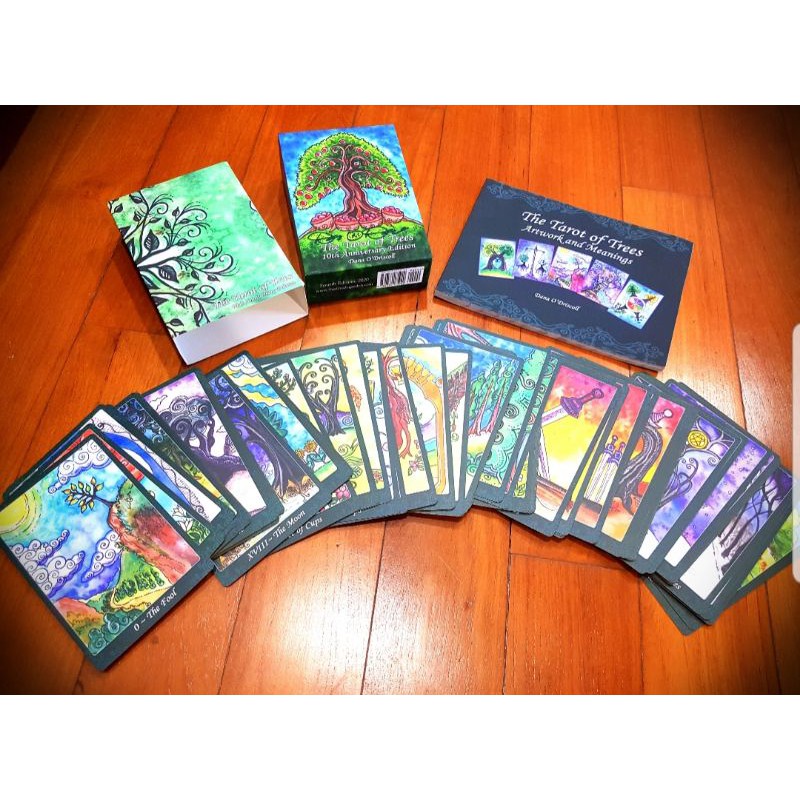 Original Tarot of trees 10th anniversary edition | Shopee Malaysia