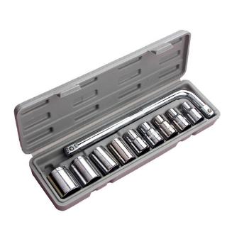 10pcs 1/2" L Type Socket Wrench Box Tool Set Spanner Toolbox Set Sepana ...