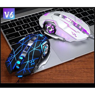 T-WOLF V6 3200DPI WIRED USB GAMING MOUSE. LIKE MX350 MX450 PHILIPS M314 ...