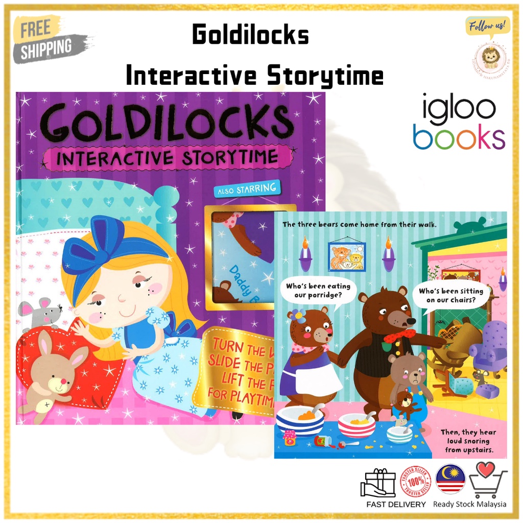 LionMeow Surprise Boards: Goldilocks Interactive Story / A Play and ...