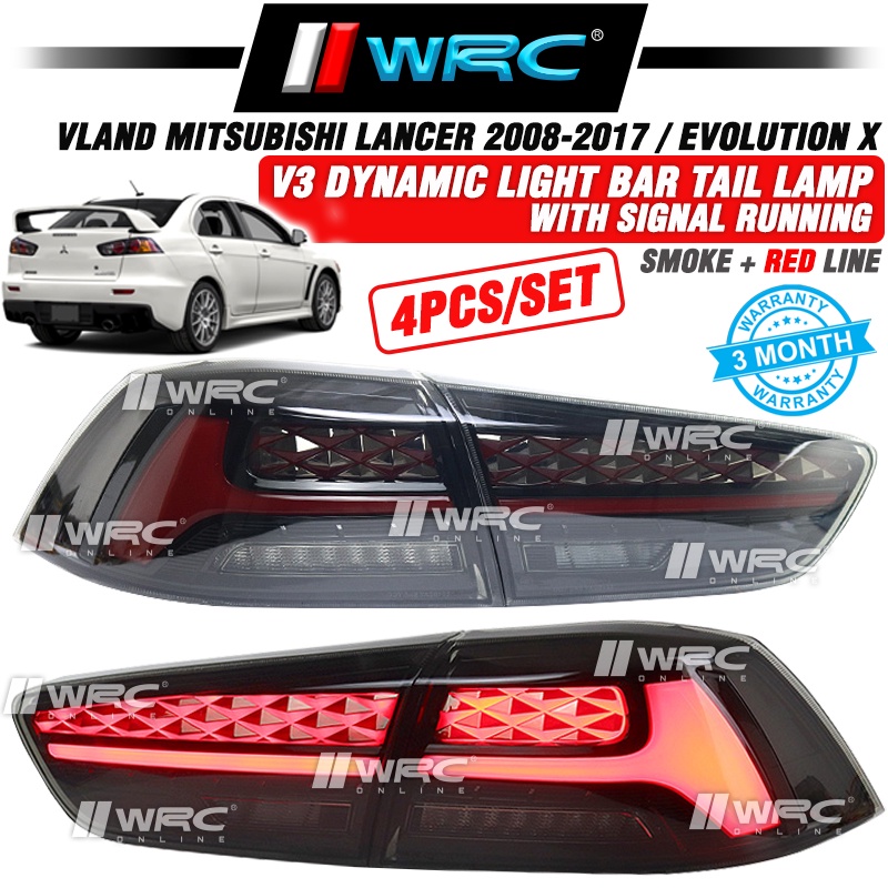 Vland Mitsubishi Lancer 2008 - 2017 / Evolution X / Proton Inspira V3 ...