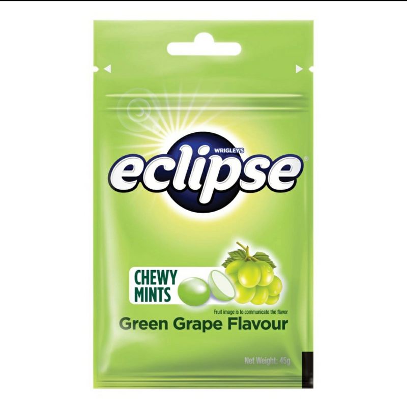ECLIPSE Chewy Mint Green Grape Flavour (45g) | Shopee Malaysia