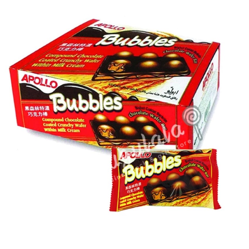 Apollo Bubbles A1088ML 24's x 33g | Shopee Malaysia