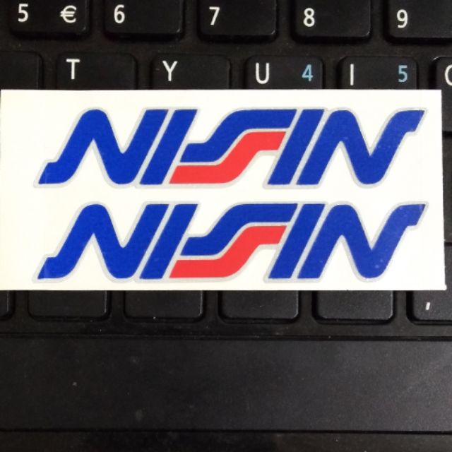STIKER MOTOR. DECAL STICKER. STIKER NISIN | Shopee Malaysia