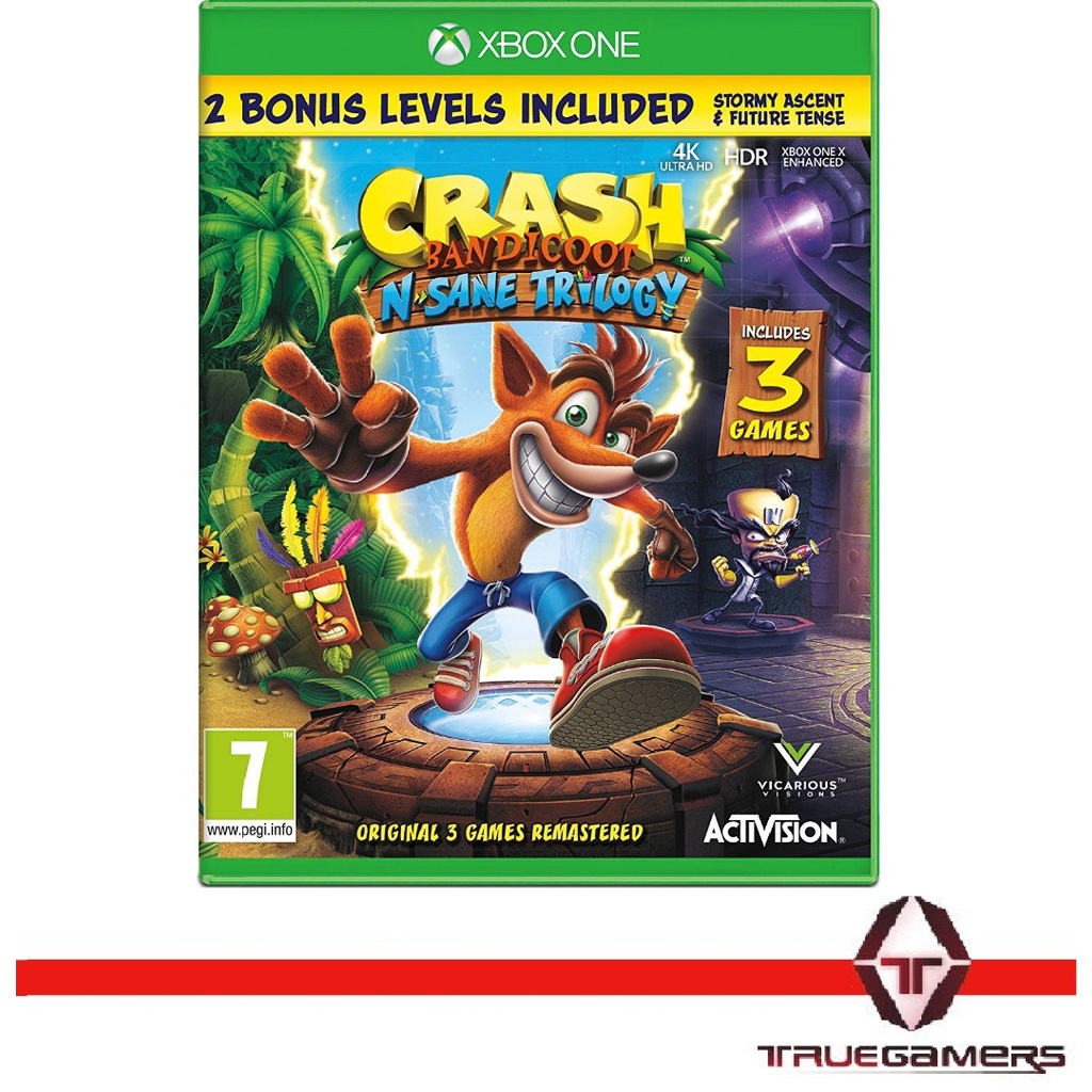XBox One Crash Bandicoot N Sane Trilogy | Shopee Malaysia