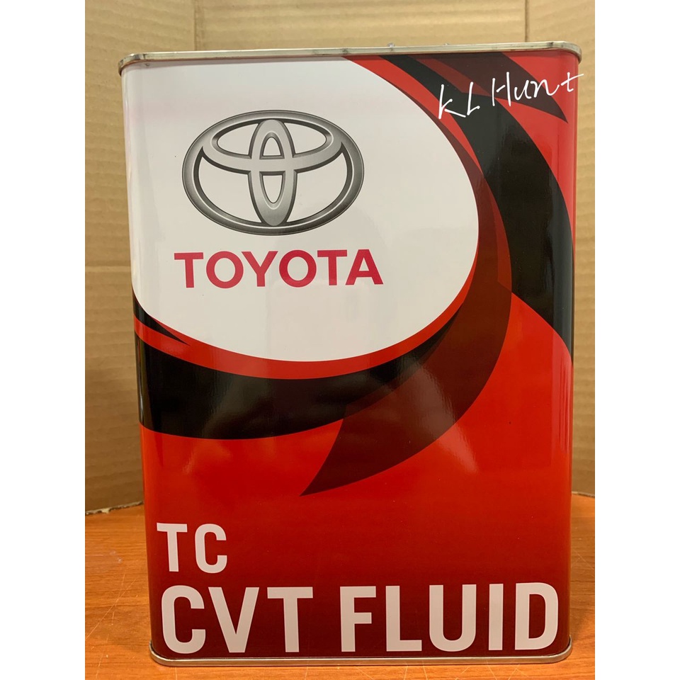 Original Toyota ATF CVT TC Fluid Oil 4L 08886-02105 japan factory jepun ...